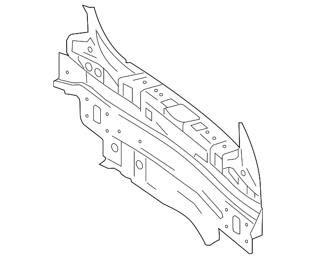 207-640-07-71 - Rear Body Panel 2010-2017 Mercedes-Benz | Mercedes-Benz ...
