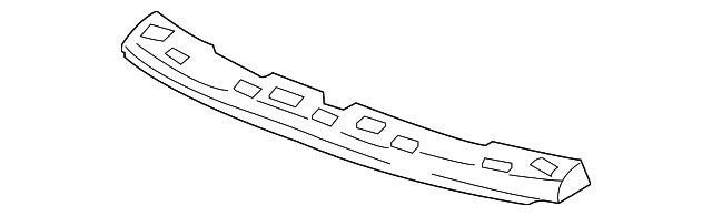 2002-2005 Chevrolet Front Bumper Fascia Spacer 12335948 GM ...