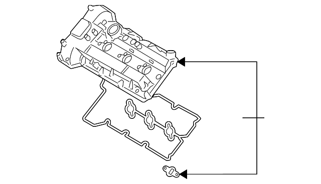 2006-2012 Hyundai Valve Cover 22420-3C110 | OEM Parts Online