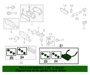 72311FJ500 - Heater Control - 2014-2017 Subaru | World OEM Parts Subaru