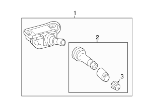 000-905-39-07 - Tire Pressure Monitoring System (TPMS) Sensor 2014-2023 ...