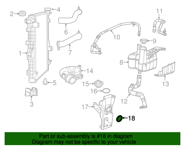 1989-2024 Mopar Inlet Connector Seal 04429697 | Mopar Parts Canada
