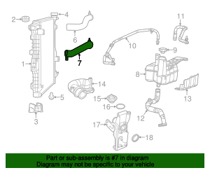 2013-2018 Ram Hose 52014723ad | TascaParts.com