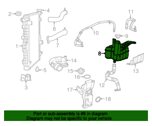 2013-2018 Ram Bottle 68166475AD | TascaParts.com