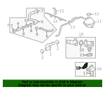 2016-2024 GM Coolant Outlet Pipe Gasket 12647308 | GMPartsDirect.com