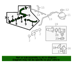 2017-2023 GM Radiator Outlet Hose 84863061 | GMPartsDirect.com