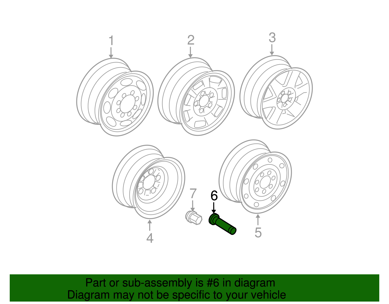 2C3Z-1700-BA - Valve Stem - 2005-2023 Ford | Lasco Auto Parts