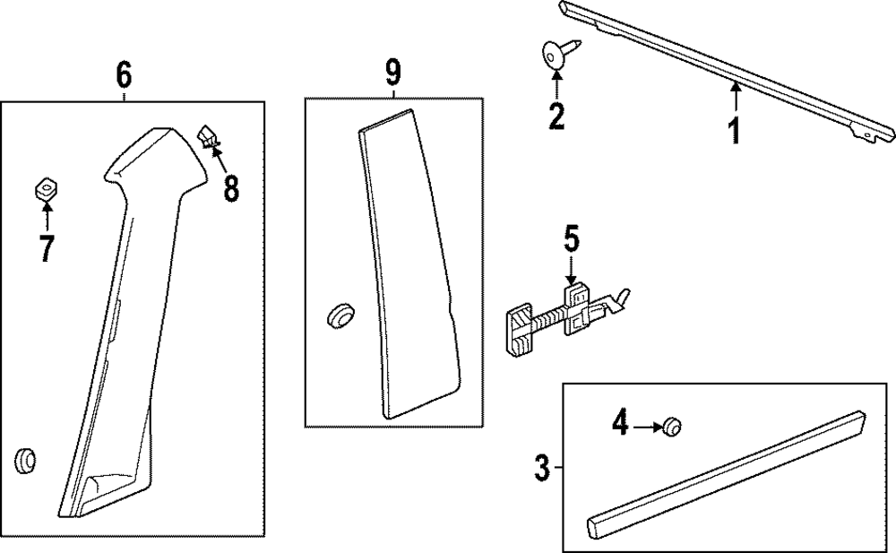 2022-2025 GMC Rear Applique 84865075 GM | GMPartsDirect.com
