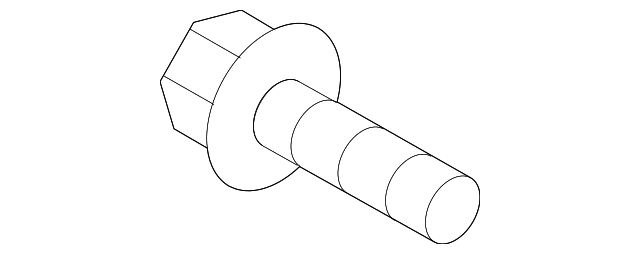 2017-2023 Audi Bearing Assembly Mount Bolt WHT-006-966 | Genuine Audi Parts