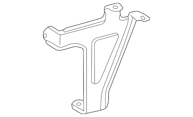 220-327-13-40 - Accumulator Bracket 2000-2006 Mercedes-Benz | Mercedes ...