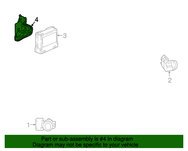 39671-TVA-A00 - Mount Bracket 2018-2022 Honda Accord | Honda Parts Online