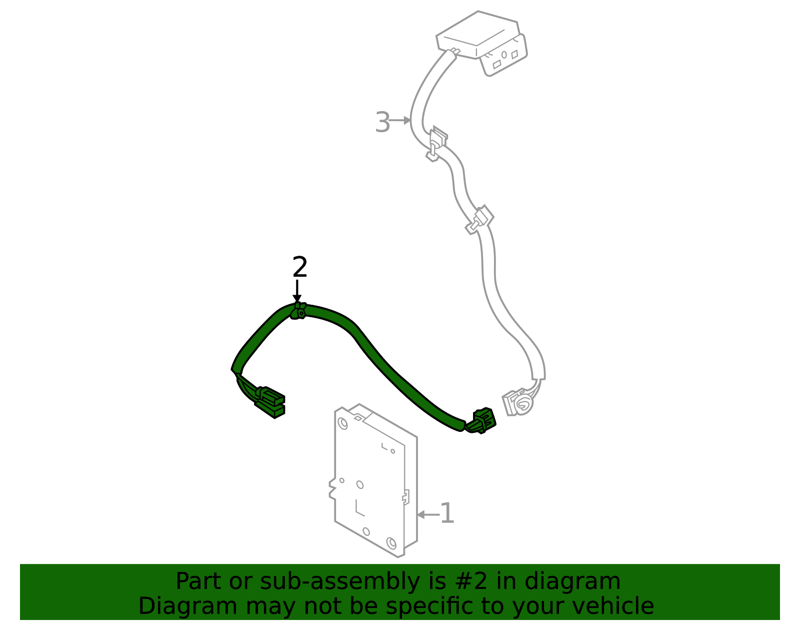 2022-2024 Mitsubishi Control Module Harness 8751A218 | QuirkParts
