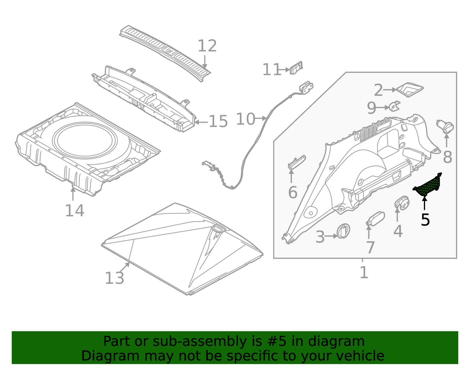 Hyundai - 85779-AR000-UBL - Net - 2022-2025 Genesis GV70 | OEM Hyundai ...