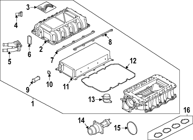 KR3Z-6F089-B - Boost Actuator 2020-2023 Ford | Online Ford Parts Catalog