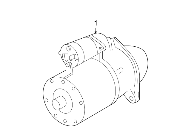 2007-2017 GM Starter 12609317 | QuirkParts