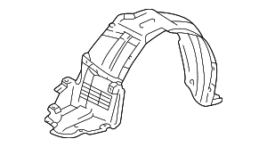 1998-2005 Lexus Fender Liner 53875-30150 | OEM Parts Online