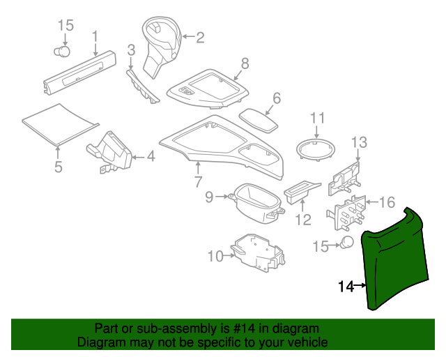 51169255225 - 2013-2015 BMW X1 Rear Panel (51-16-9-255-225) | BMW of ...