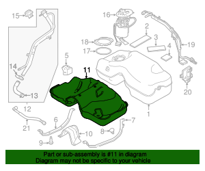 Genuine OEM Tank Shield Part# LR076312 Fits 2015-2019 Land Rover ...