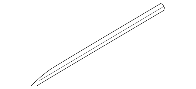 2018-2022 Mitsubishi Outlander PHEV Front Molding 6512A993 | Mitsubishi ...