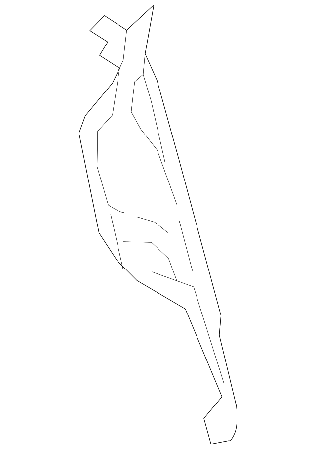 61621-10050 - Trough - 2018-2022 Toyota C-HR | OEM Genuine Toyota Parts