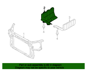 2010-2011 Kia Soul Under Cover - Passenger Side (RH) 29120-2K000 ...