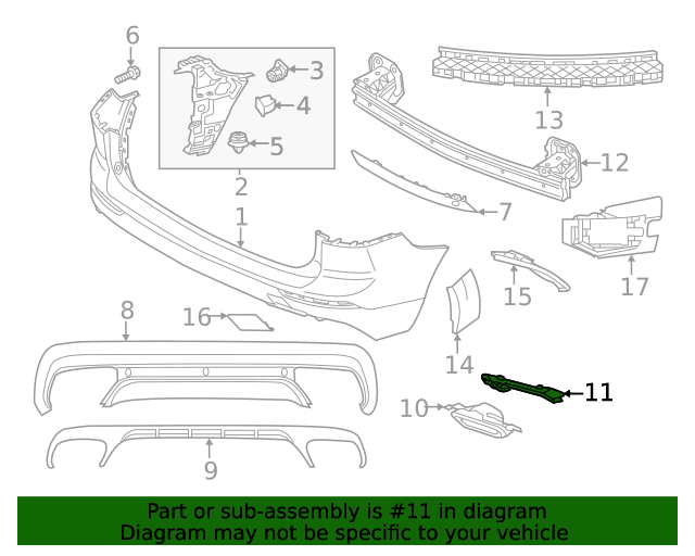 2018-2021 Volvo XC60 Trim Plate Bracket - Driver's Side (LH) 31449138 ...