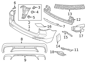 2018 Volvo XC60 Bumper Cover 39847267 | TascaParts.com