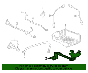 2021-2024 GM Vapor Canister Bracket 84378987 | OEM Parts Online