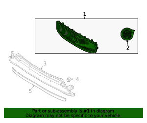 Grille 32365392 | TascaParts.com