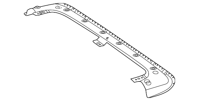 463-671-06-00-64 - Frame Segment Mercedes-Benz USA Parts