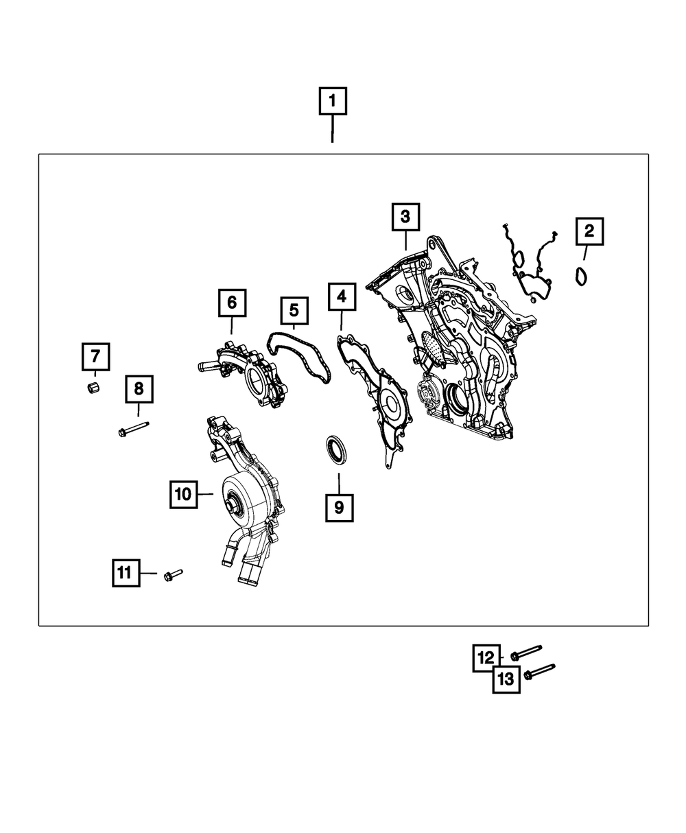2011-2024 Mopar Coolant Crossover 5184653AF | OEM Parts Online