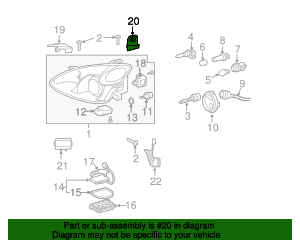 2004-2009 Lexus Repair Bracket 81193-48030 | OEM Parts Online