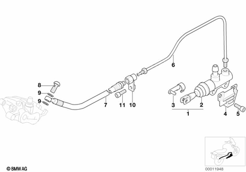 Brake Master Cylinder for 2001 BMW-Motorrad R 1200 C | BMW Motorrad USA