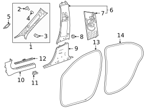247-692-00-00 - Edge Guard 2020-2021 Mercedes-Benz GLB 250 | Mercedes ...