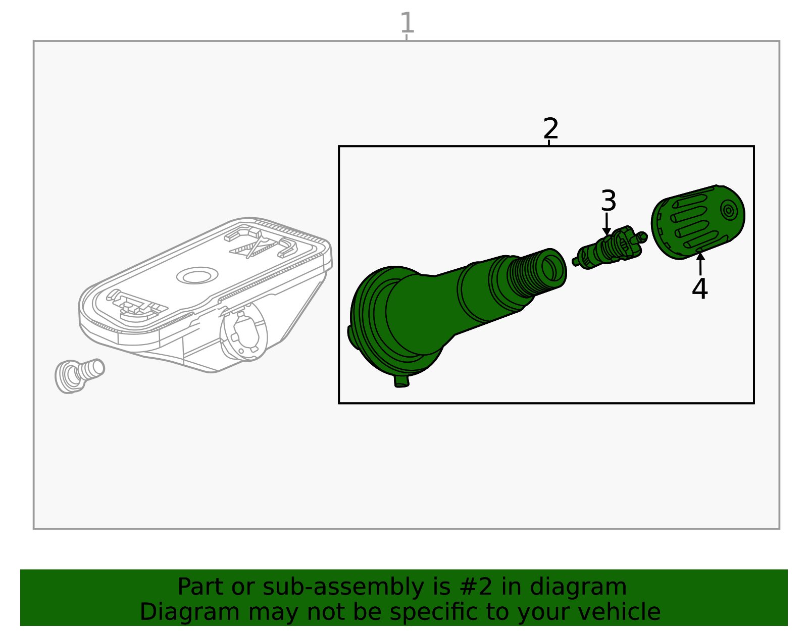 2014-2025 GM Tire Pressure Monitoring System (TPMS) Sensor Kit with ...