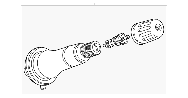 2014-2025 GM Tire Pressure Monitoring System (TPMS) Sensor Kit with ...