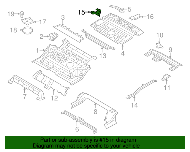 74595-1LA0A - Jack Bracket 2017-2024 Nissan Armada | Nissan Parts ...