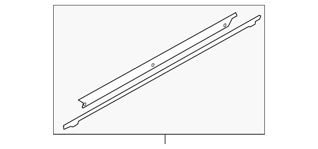 8R0-853-284-F-2ZZ - Belt Weather-Strip 2009-2017 Audi | Audi OEM Parts
