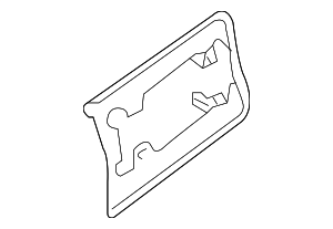 2004-2019 Nissan Handle, Outside Gasket 80652-9FU0A | TascaParts.com