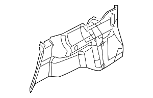 2009-2013 Mazda 6 Trunk Side Trim - Driver's Side (LH) GS3L-68-870 ...