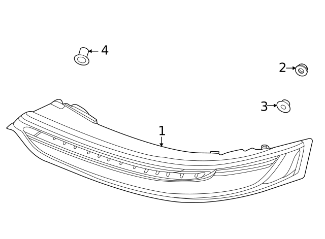 Lamp Assembly Rear Stop And Flas LJ7Z-13404-F | TascaParts.com