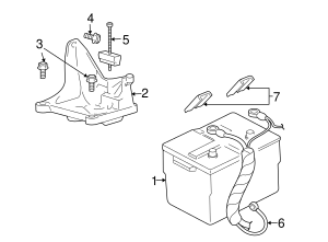 1996-2023 Ford Vehicle Battery BXT-65-750 | Varsity Ford