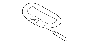 2008-2009 Audi Handle 8J7-871-765 | OEM Parts Online