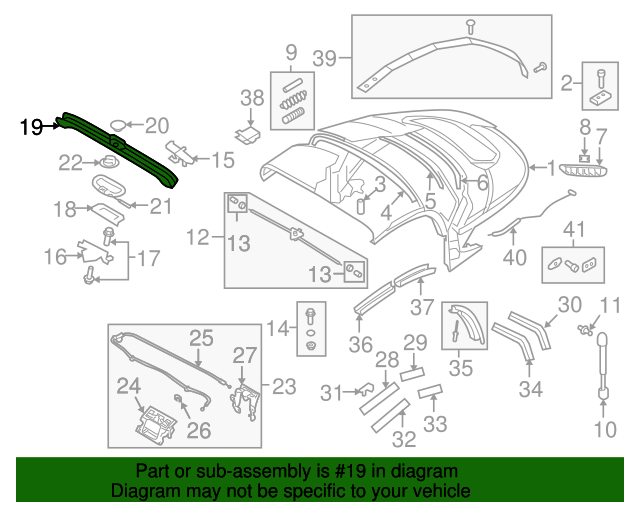2008-2009 Audi Support 8J7-871-277 | OEM Parts Online