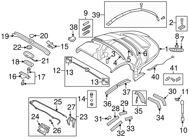 2008-2009 Audi Escutcheon 8J7-898-925 | AutoNationParts.com