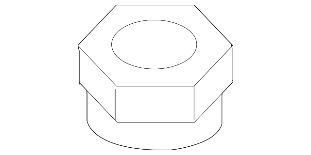 2007-2012 Hyundai Elantra Lower Ball Joint Castle Nut 51768-2G000 ...