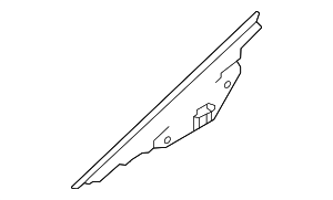 2017-2022 Genesis G90 Front Molding 82270-D2010-4X | OEM Parts Online
