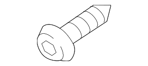 12441-06207B - Tail Lamp Assembly Screw 2009-2023 Kia | Kia.Parts Store