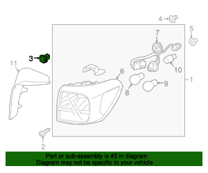 86910-22000 - Tail Lamp Assembly Retainer 2001-2024 Kia | Kia.Parts Store