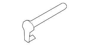 2009-2020 Nissan 370Z Lower Control Arm Pin 54580-EG00A | TascaParts.com